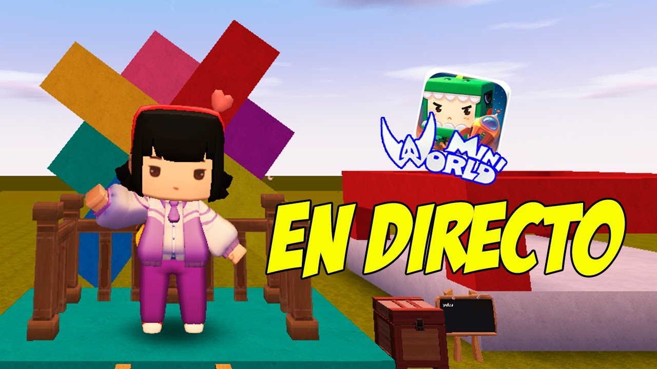 VISITANDO MAPA DE SUSCRIPTORES EN MINI WORLD (DIRECTO) #63 - MINI WORLD ...