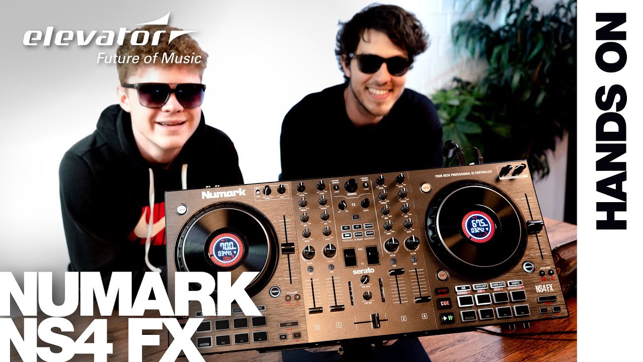 Hands On: Numark NS4 FX | 4-Deck Professional DJ Controller, Serato DJ ...