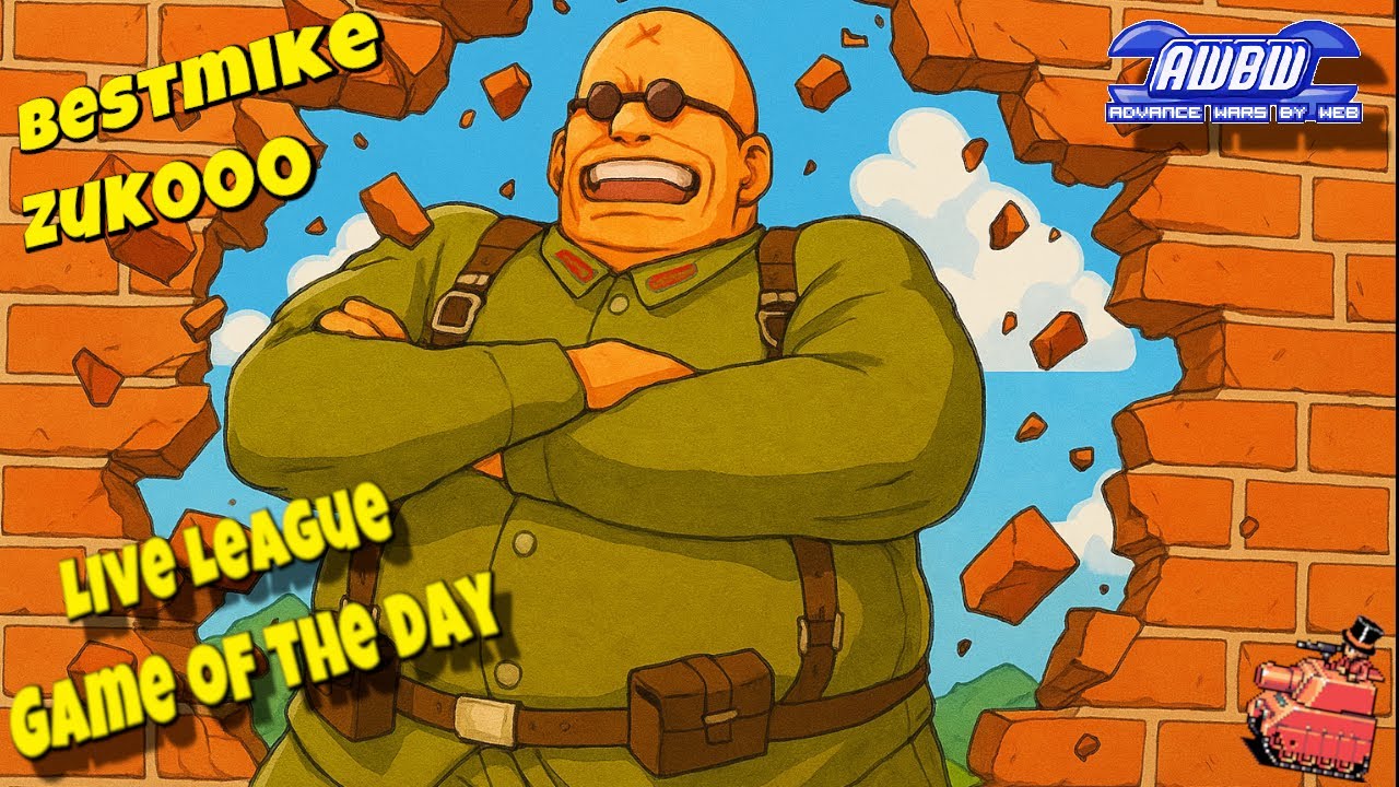 AWBW Live Game of the day - Ep. 195 - BestMike vs zuk000 - YouTube