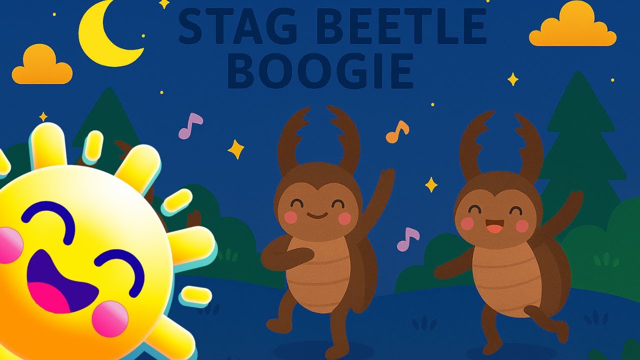 Stag Beetle Boogie || Happy Songs || Fun Bug Dance Song for Kids - YouTube