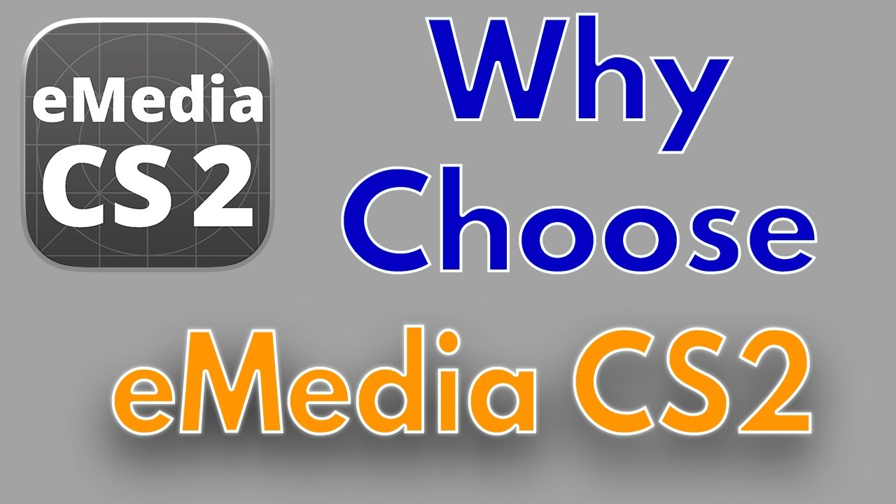 Why Choose eMedia CS2 - YouTube