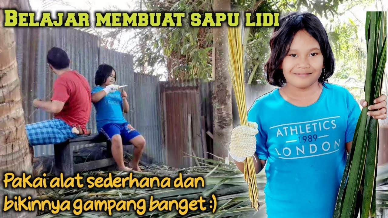 Sapu Lidi - Cara Membuat Sapu Lidi || Sederhana dan Gampang - YouTube