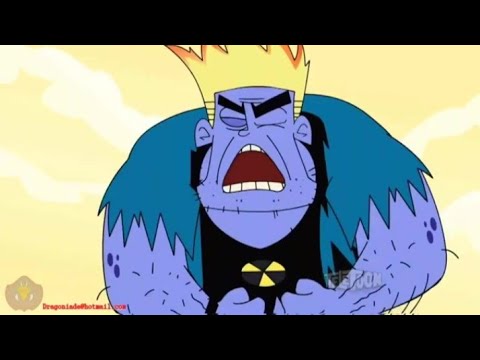 Johnny Test Hulk transformation and revert - YouTube