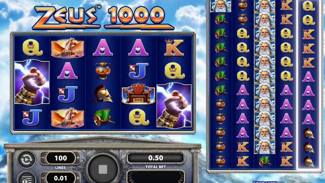 ZEUS 1000 A MODE WILLIAMS ONLINE SLOT MACHINE FROM penny slot machines ...