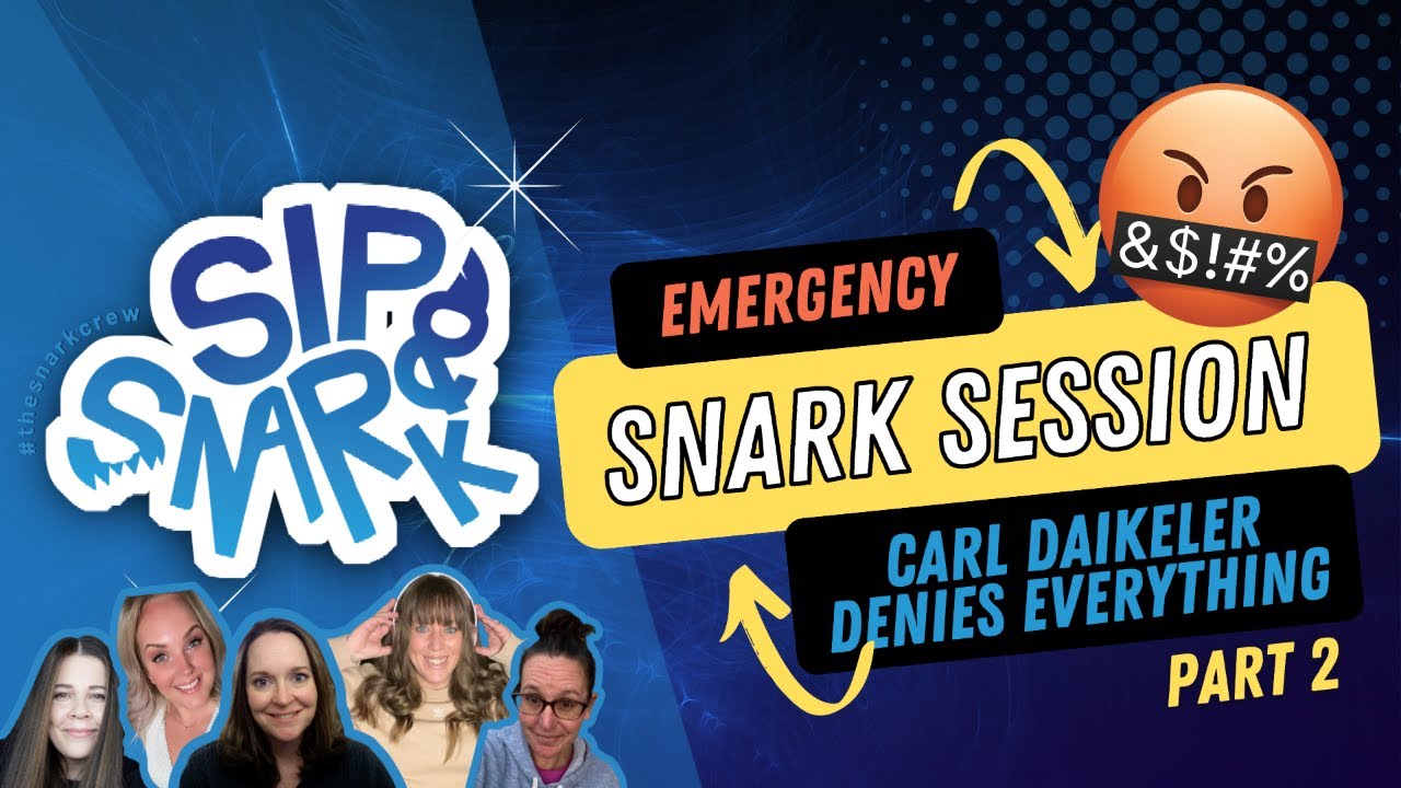 EMERGENCY SNARK SESSION | Part 2: Damnit, Carl. - YouTube