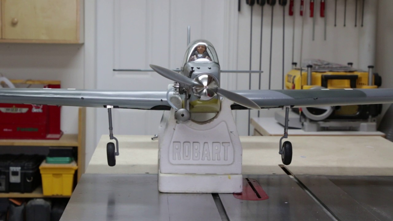 Ultra Sport Jager, Robart electric retracts - YouTube