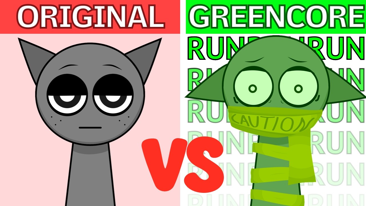 Incredibox Sprunki Greencore VS Original - YouTube