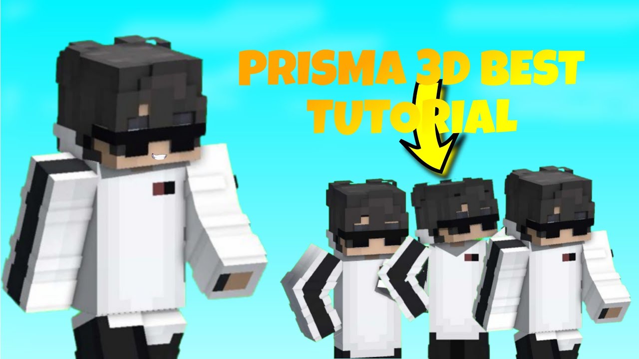 How to make Minecraft models in Prisma 3d - YouTube