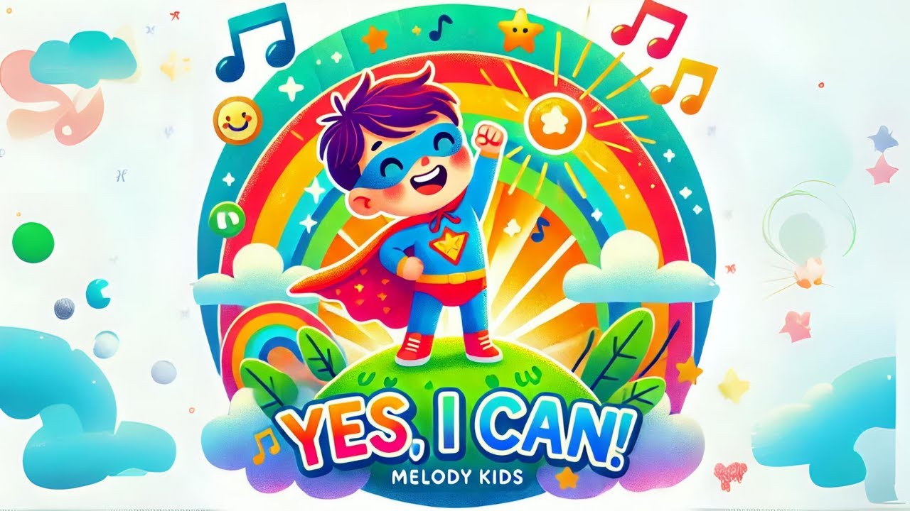 Yes, I Can! Positive Affirmations Song for Kids | Children Songs - YouTube