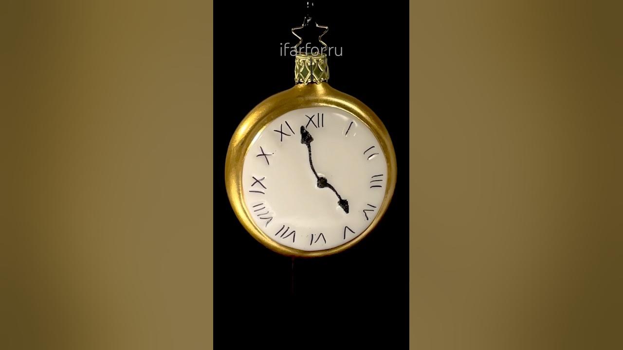 Елочная игрушка «Алиса в стране чудес. Часы» #shorts #tiktok - YouTube