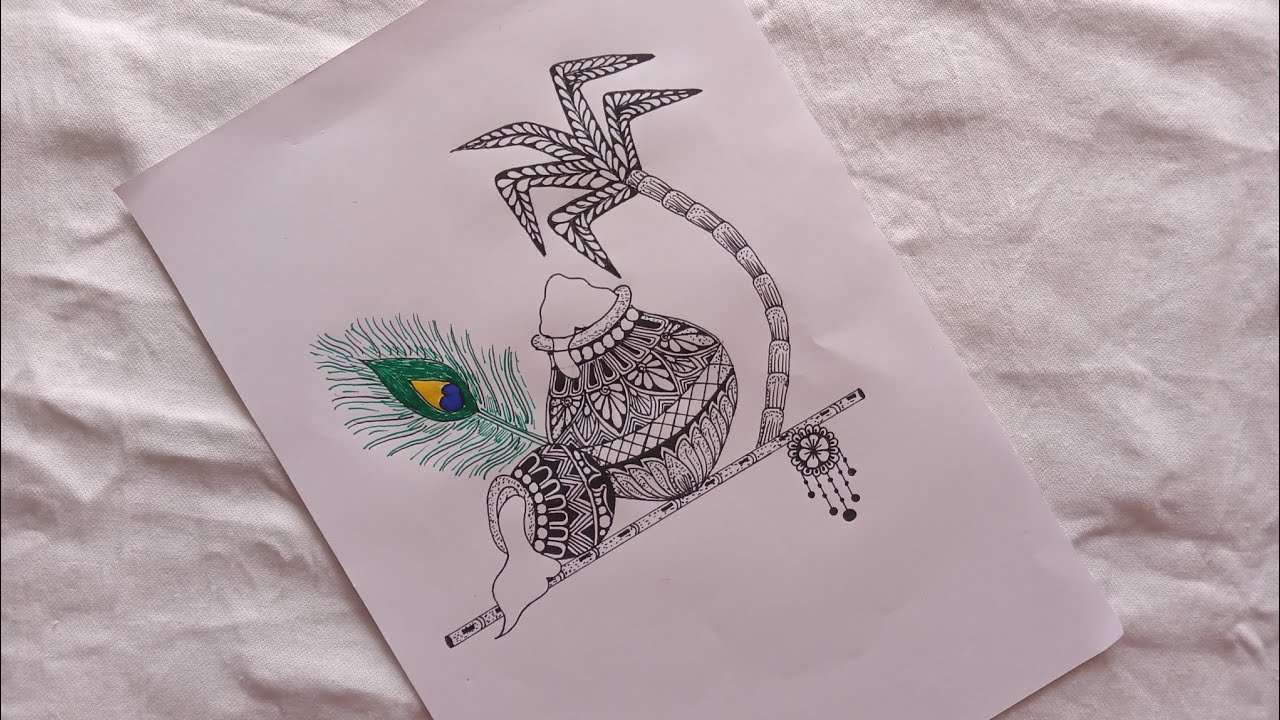 Pongal pot mandala art || sankranthi muggulu || Easy and simple Pongal drawing 2023 - YouTube
