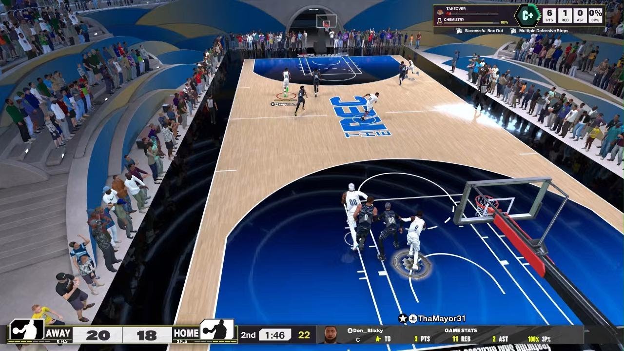 NBA 2K25_cross dunk - YouTube