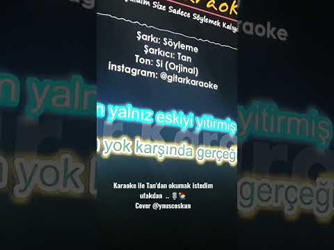 Tan-Söyleme-Cover Karaoke #shortsmusic #shorts #cover