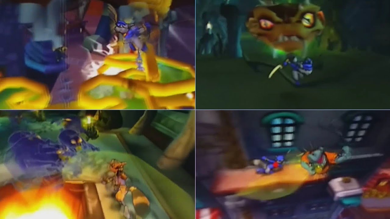 Sly Cooper and the Thievus Raccoonus (PS2) Gameplay (Part 16) Master Thief Sprint Madness #3 ...