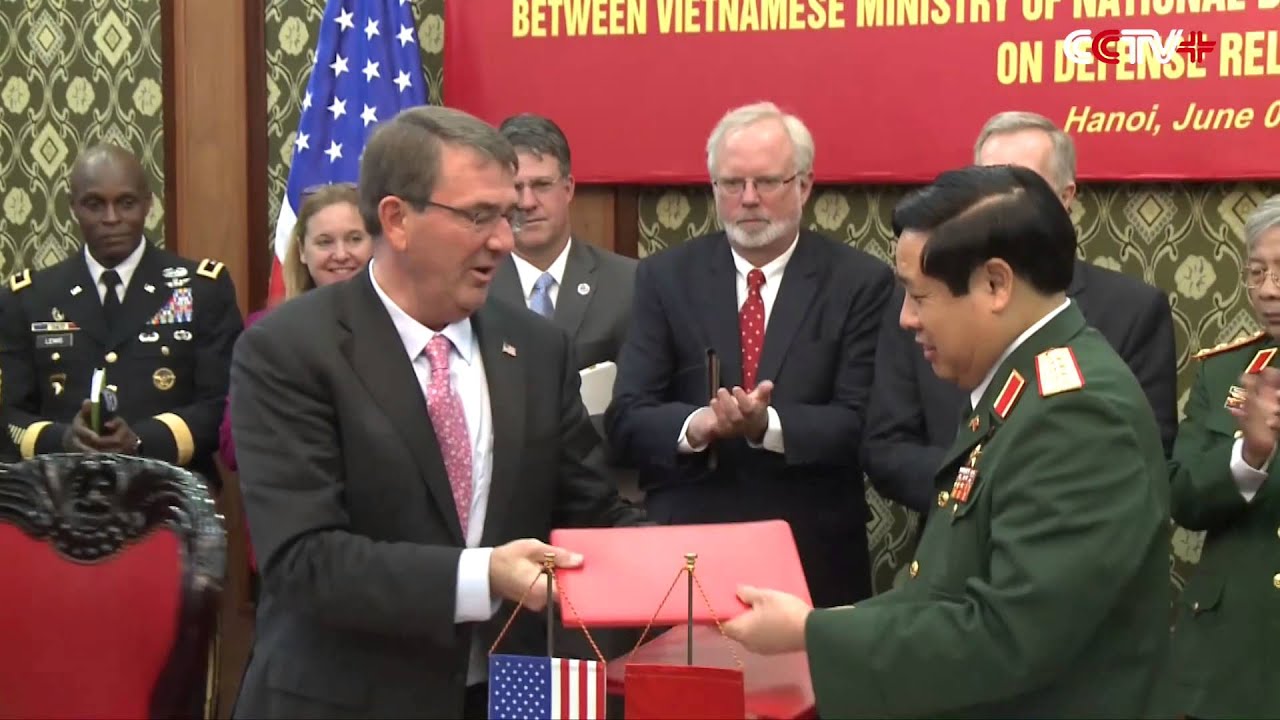 US , Vietnam Sign Deal to Expand Military Cooperation - YouTube