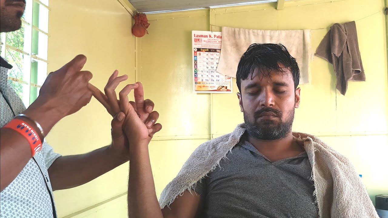 ASMR Best Knuckles Crack Head Massage by Sloth Massage - YouTube