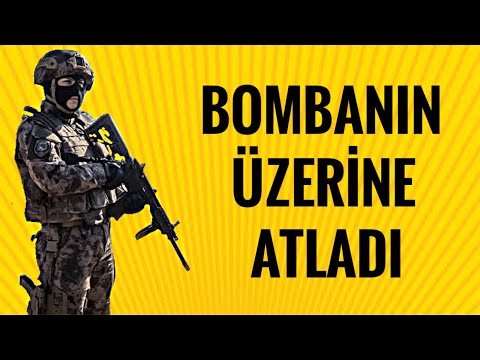 BOMBANIN ÜZERİNE ATLAYAN ÖZEL HAREKAT POLİSİ  : AHMET ALP TAŞDEMİR
