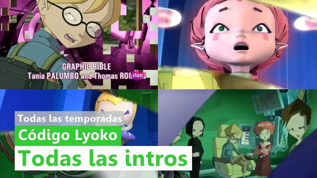 Todas las intros (Openings) | Código Lyoko | Versión de España (HD) - YouTube