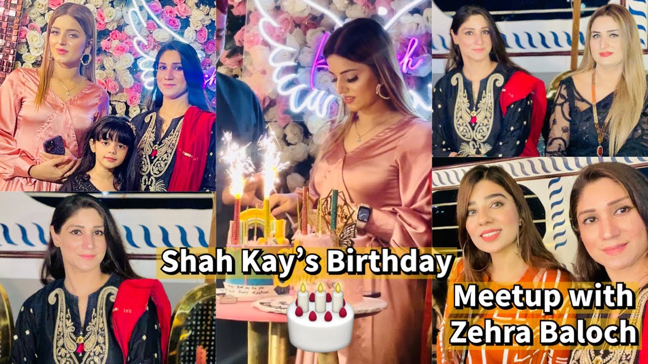 Kashish’s Birthday in Hyderabad | Meetup with Zehra Baloch | Abdullah Mall Highway Hyderabad ...
