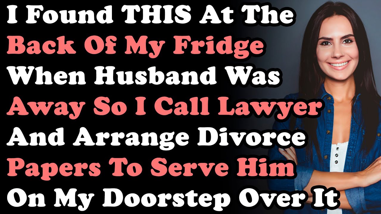 I Found THIS At The Back Of My Fridge When Husband Was Away & Called ...