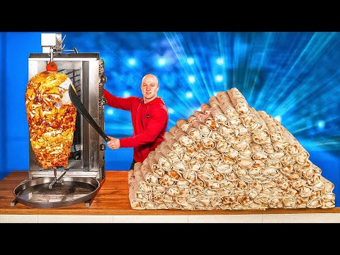 1 Tavuk şişinden ne kadar Shawarma (Döner kebabı) elde edersiniz?