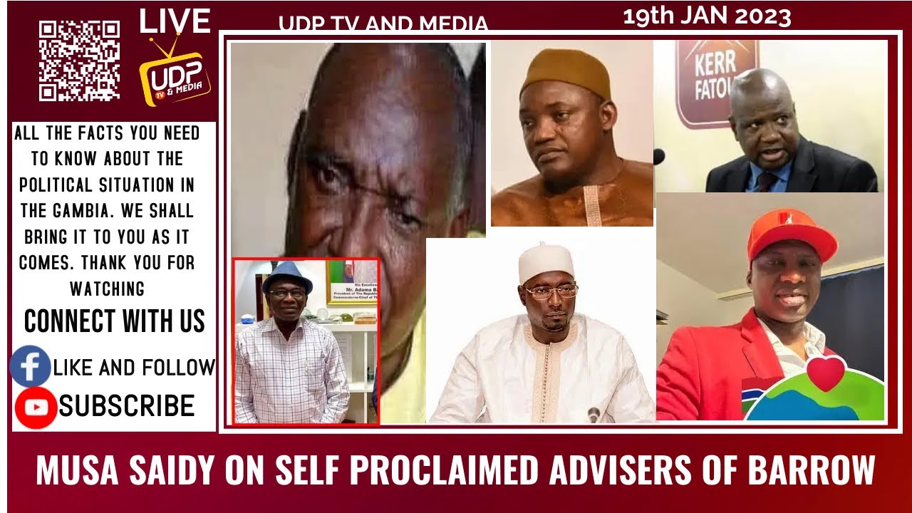 MUSA SAIDY ON SELF PROCLAIMED ADVISERS OF BARROW - YouTube