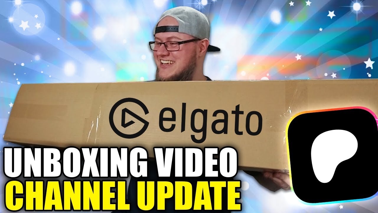 UNBOXING THIS HUGE BOX THAT ELGATO SENT ME! - YouTube