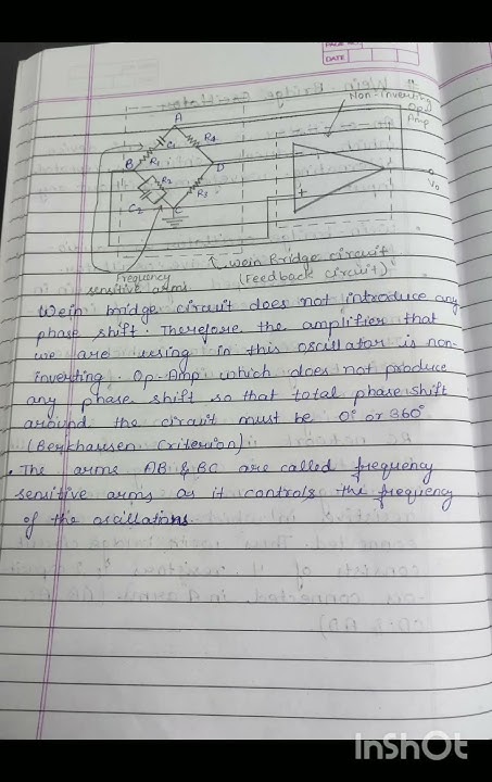 Operational Amplifiers Part 02 (Notes)(Analog Electronics) #phy #analog ...