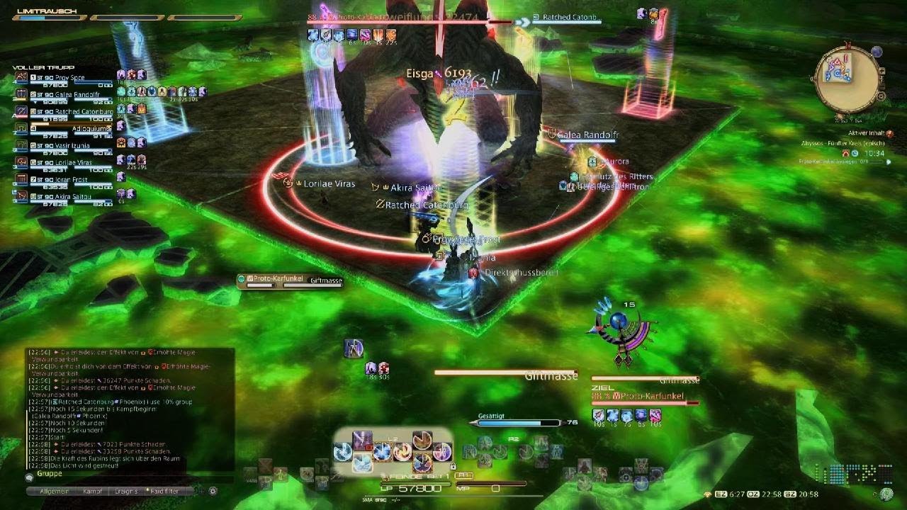 FFXIV P5S Proto-Carbuncle - min iLvl no Echo - YouTube