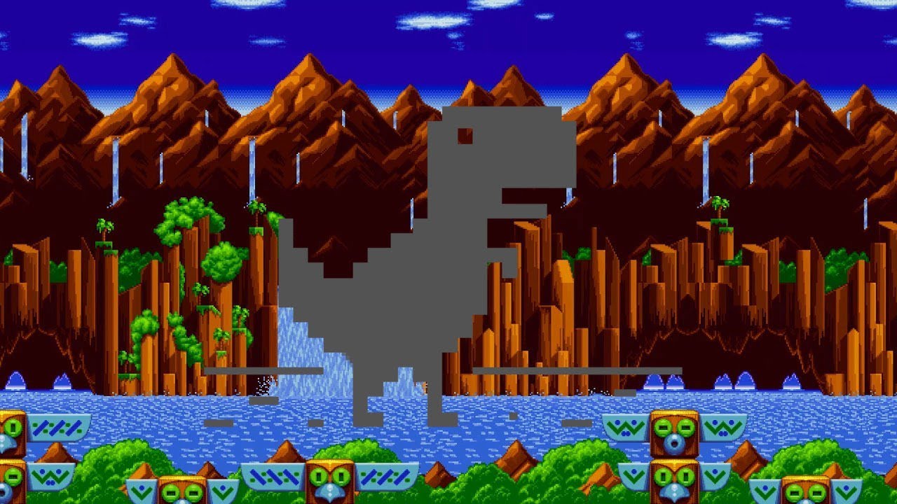 Google T-Rex | Sonic Mania - YouTube
