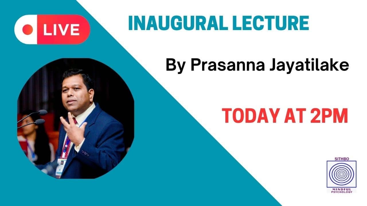 🪷Inaugural Lecture @ Prasanna Jayatilake YouTube channel launch🪷 - YouTube