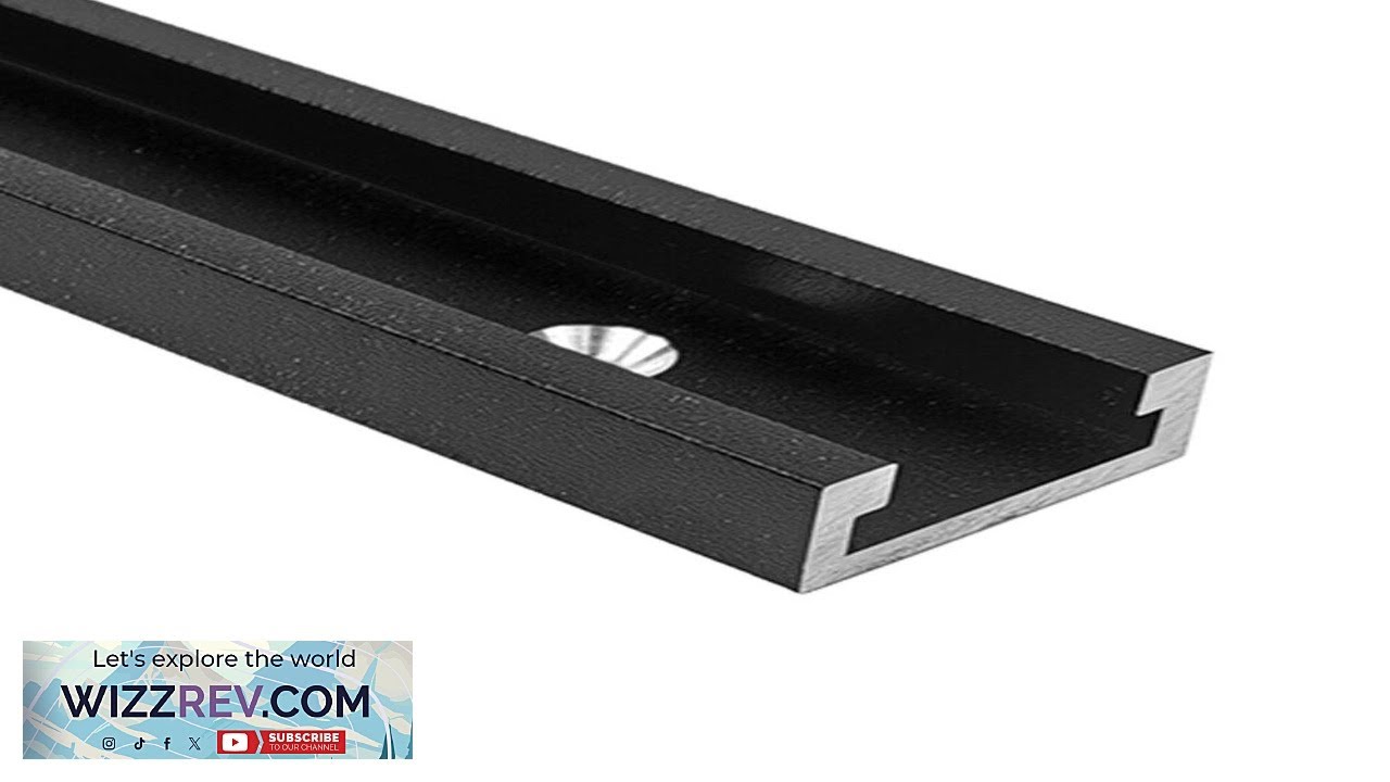 ENJOYWOOD 300-1220mm Woodworking T-track T-slot Miter Track Jig 30mm T ...