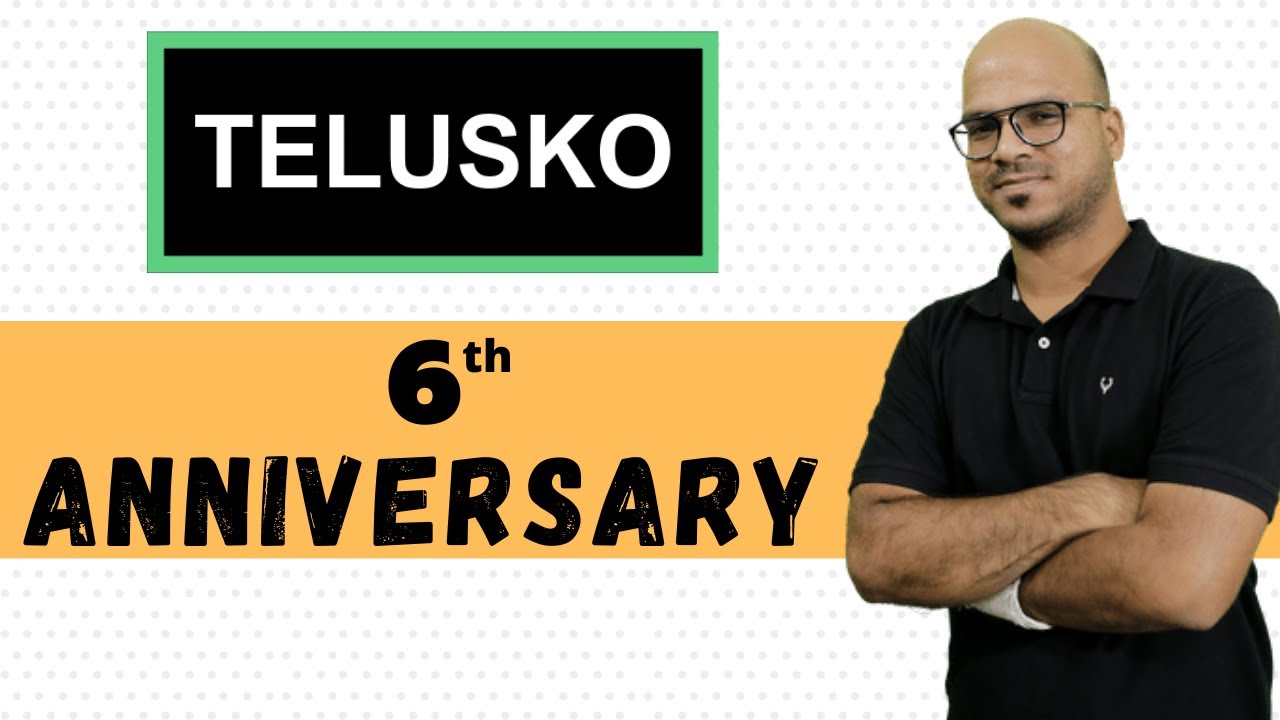 Telusko 6th Anniversary - YouTube