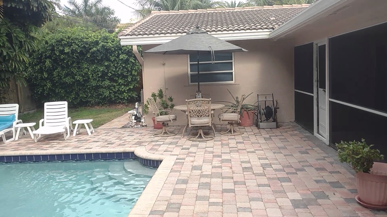 Back Yard....Pool Area.....Rear Porch - YouTube