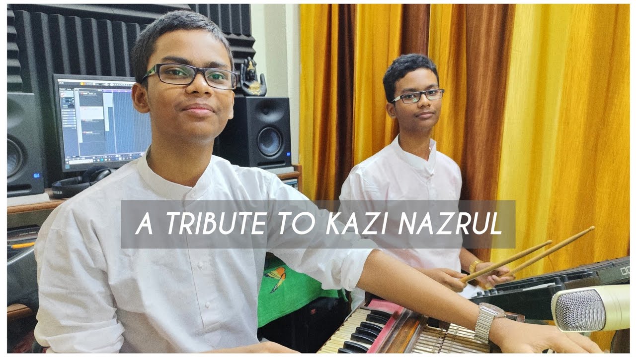 A Tribute To Kazi Nazrul Islam | Nazrul Sangeet | Momer Putul l Bengali ...