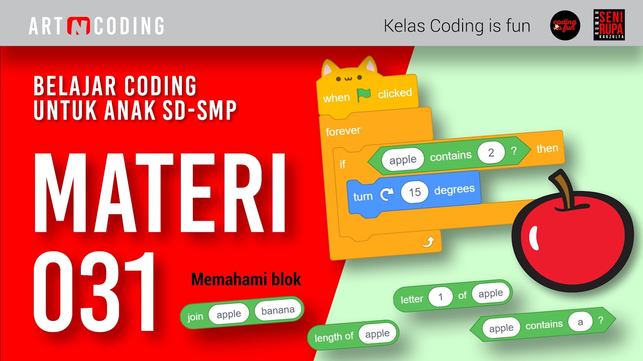 Coding is fun 031: Memahami blok Join dan penerapannya - YouTube