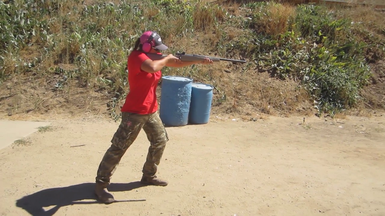 Lily Shoots the 600 Overkill - YouTube