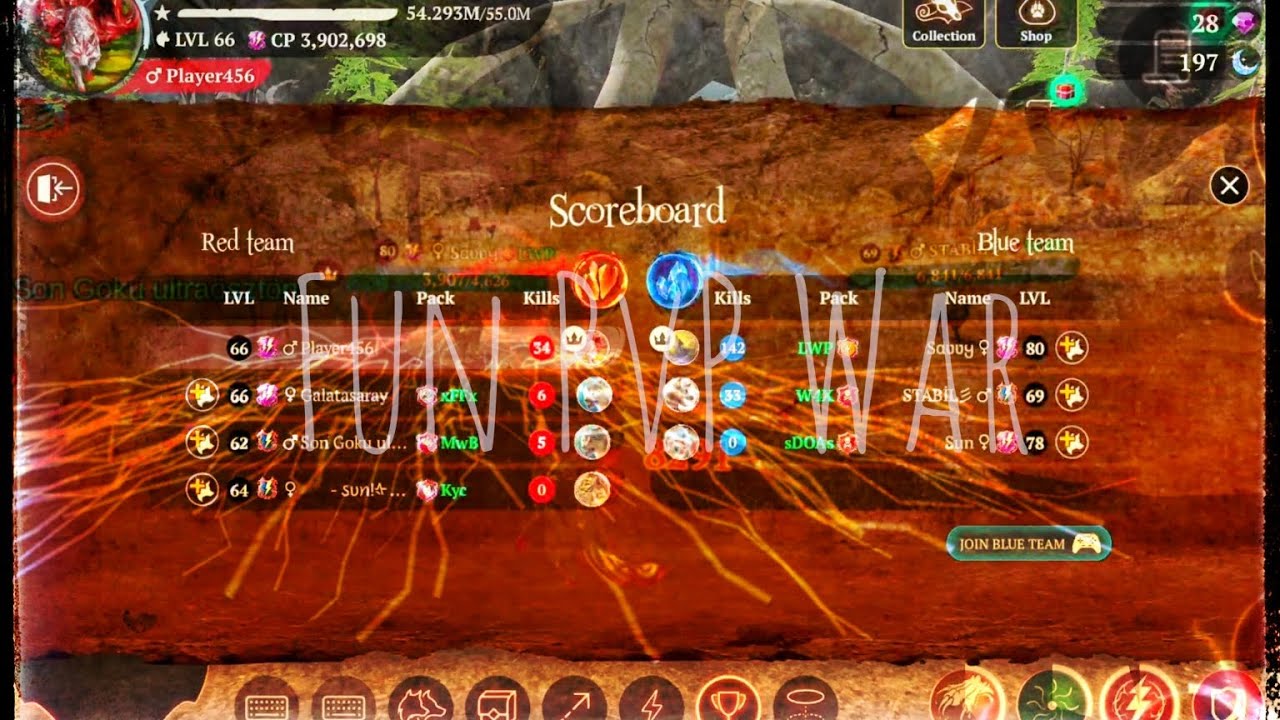 Fun PvP War | The Wolf Game || 2.4M - 4M PvP || 11 Star - YouTube
