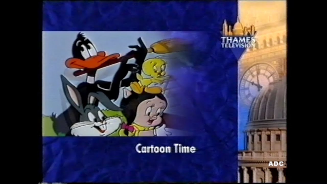 Thames CARLTON trailer, announcer Mark Lipscomb, ITN, Thames News 31st ...