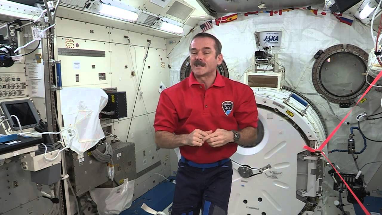 A message from Cmdr Chris Hadfield to RMC Cadets - YouTube