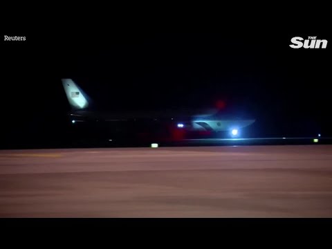 The Air Force One (From Ireland To USA) Has Been Affected By The Blue ...