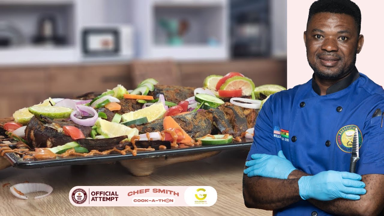 Goldern TV Live Stream - Chef Smith Cook-A-Thon Official Attempt | DAY ...