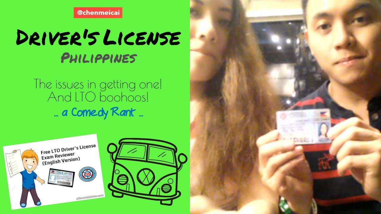 Drivers License LTO Problems in the Philippines 2016 (Comedy Rant) | by ...