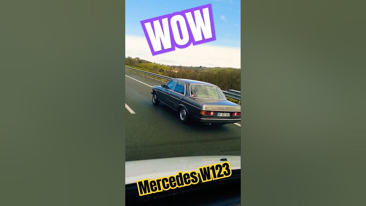 Mercedes w123 - YouTube