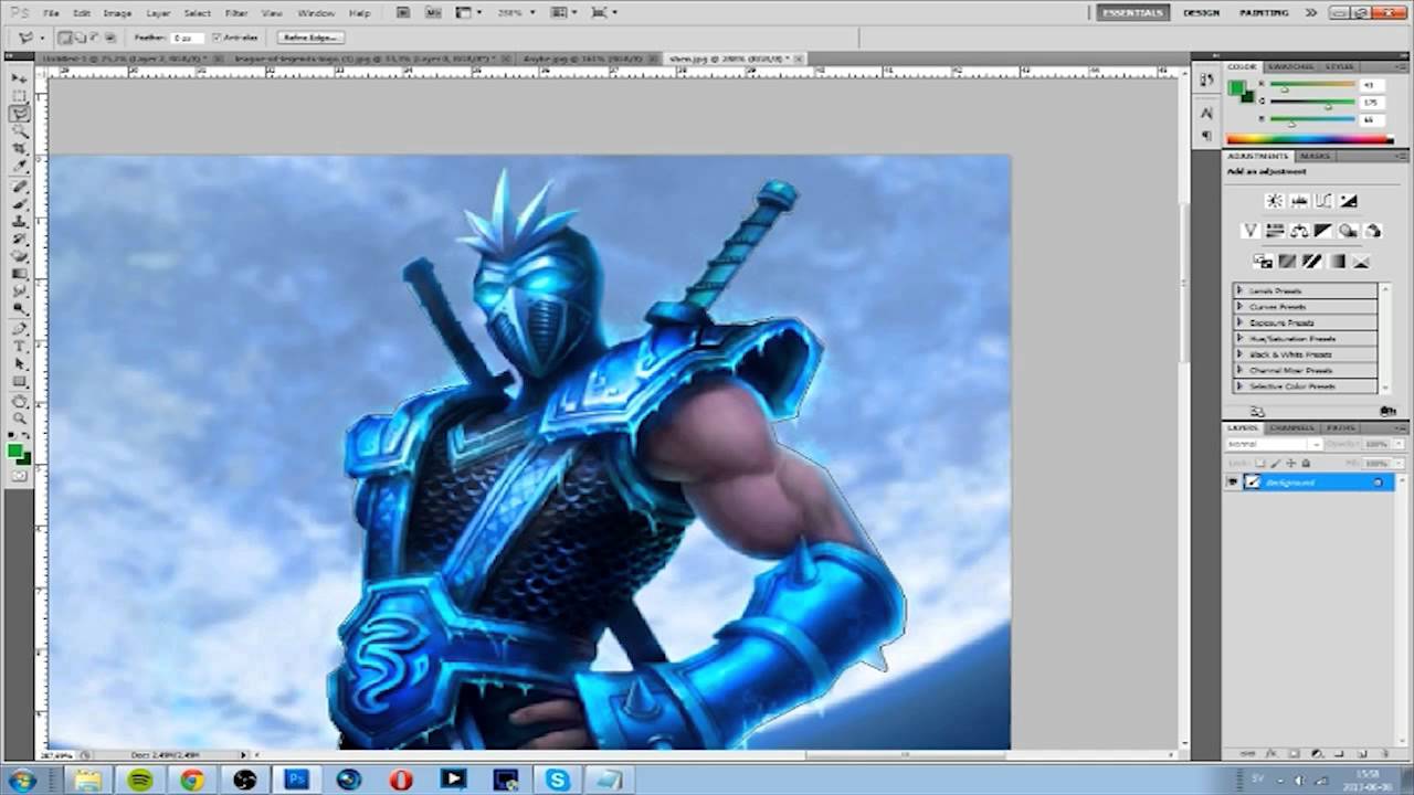 Speed Art #4 - League Of Legends - Channel One Youtube Channel Art 2013 ...