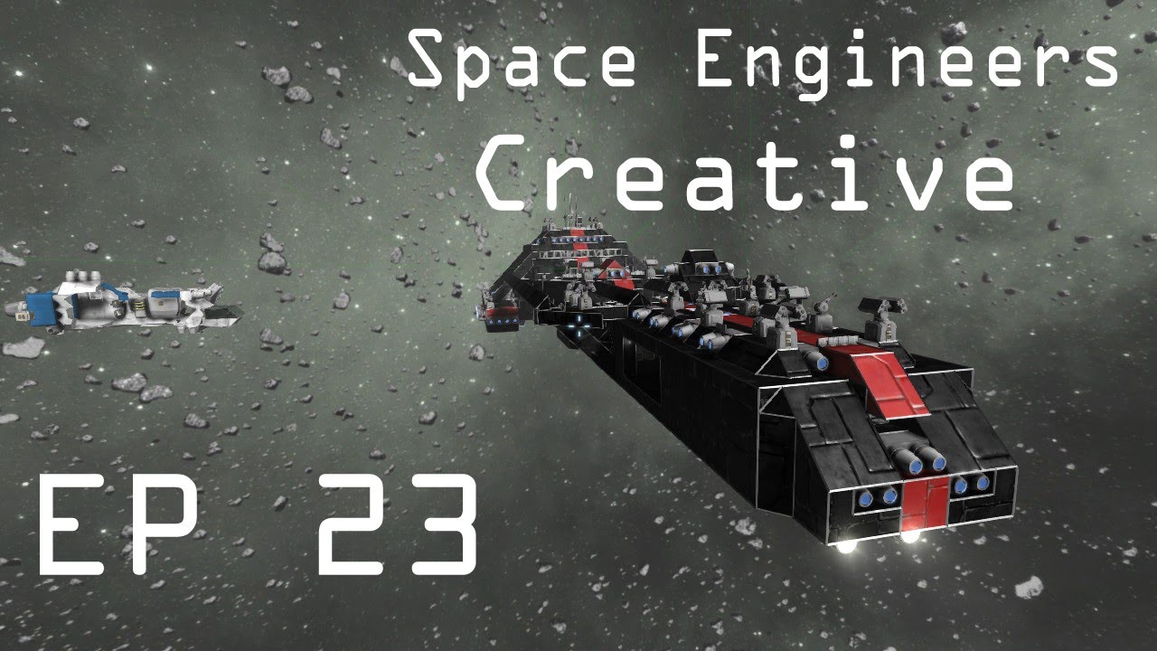 Space Engineers Creative: Episode 23 "Planning for the future" - YouTube