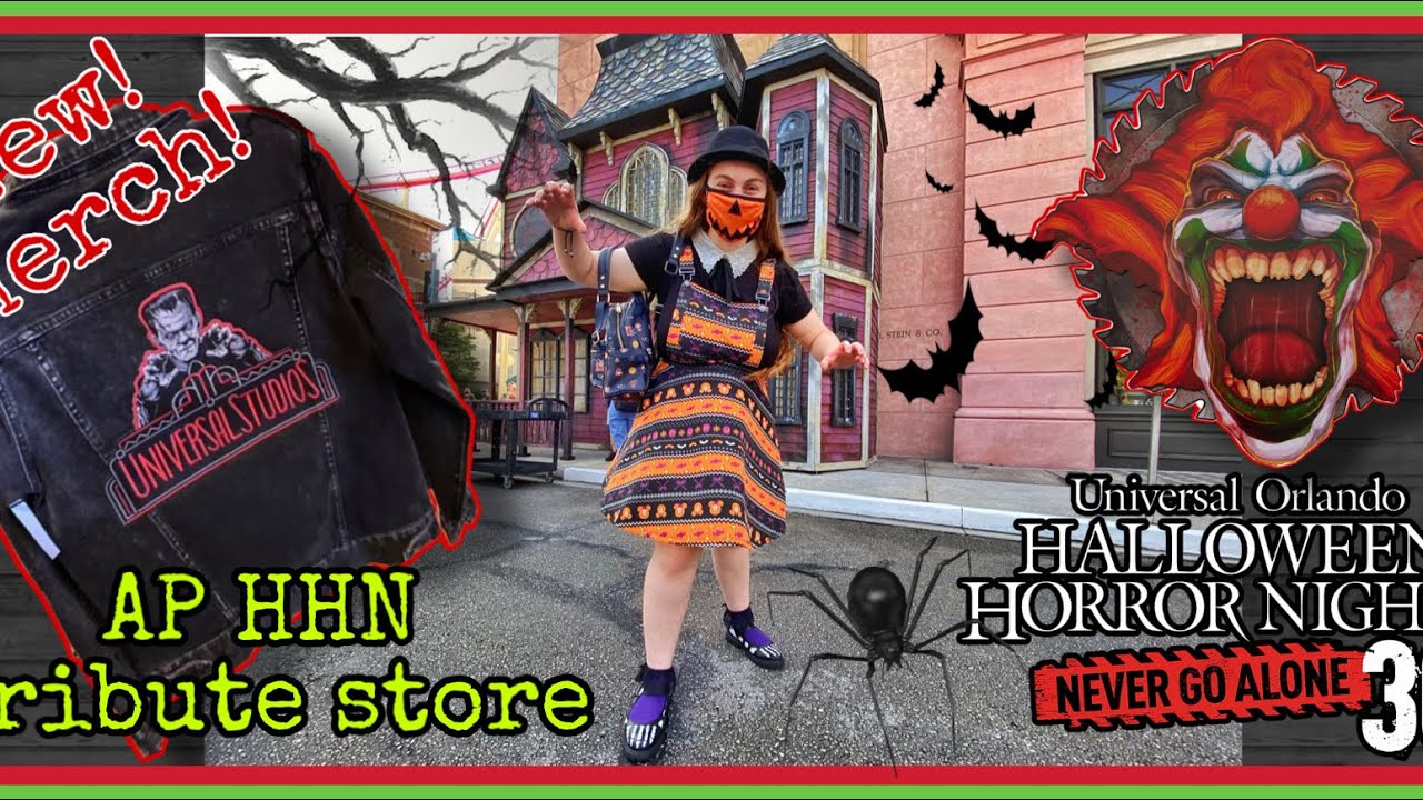 Halloween Horror Nights Tribute Store 2021! Pass holder preview! HHN ...