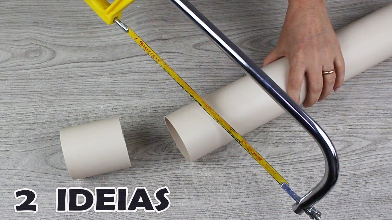 2 IDEIAS BRILHANTES COM CANO DE PVC - YouTube