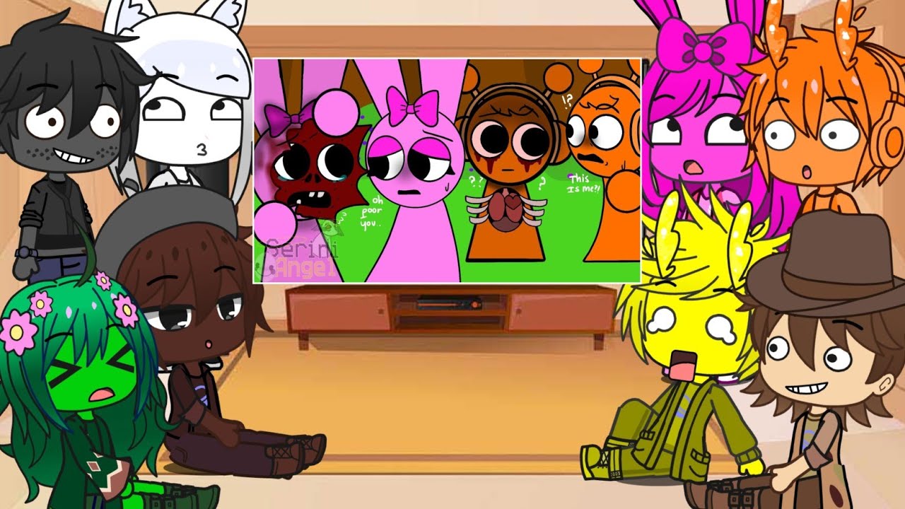 Incredibox Sprunki React To Pinki & Oren Meet Their Horror Version ...