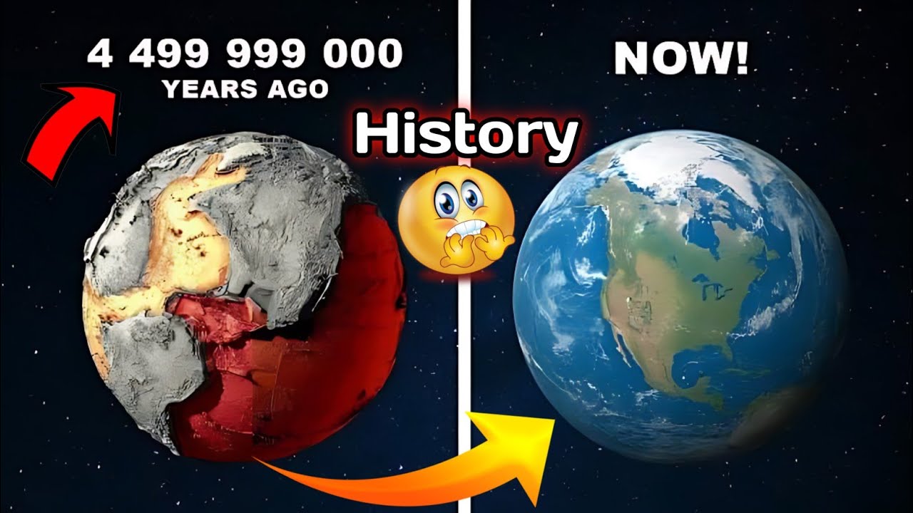 आज से 4.5 Biliion years पहले पृथ्वी कैसा था // What was the Earth like ...